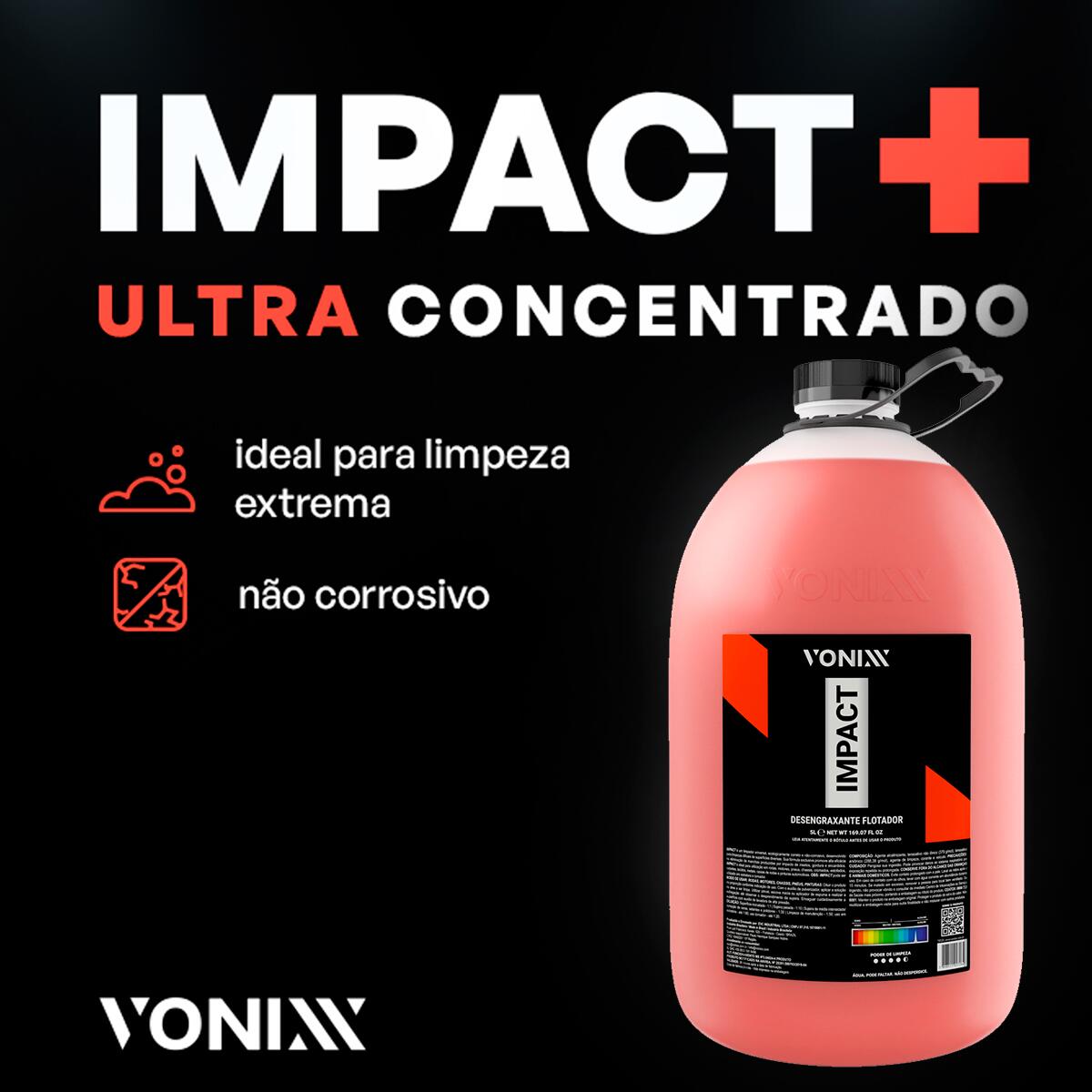 Impact Multilimpador Para Limpeza Pesada 5 Litros - Vonixx - a partir ...