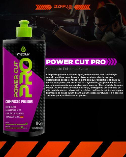 Power Cut Pro Composto Polidor de Corte 1kg - Protelim - a partir de R ...
