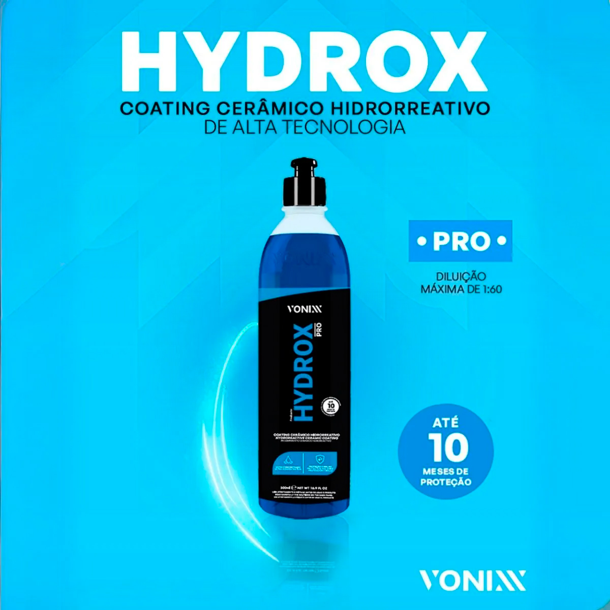 Comprar Hydrox Pro Coating Cerâmico Hidrorreativo 500ml - Vonixx - a partir de R$94,90 - Zaplus ...