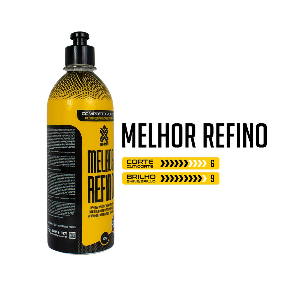 Melhor Refino Composto Polidor 500gr - XShine - a partir de R$63,36