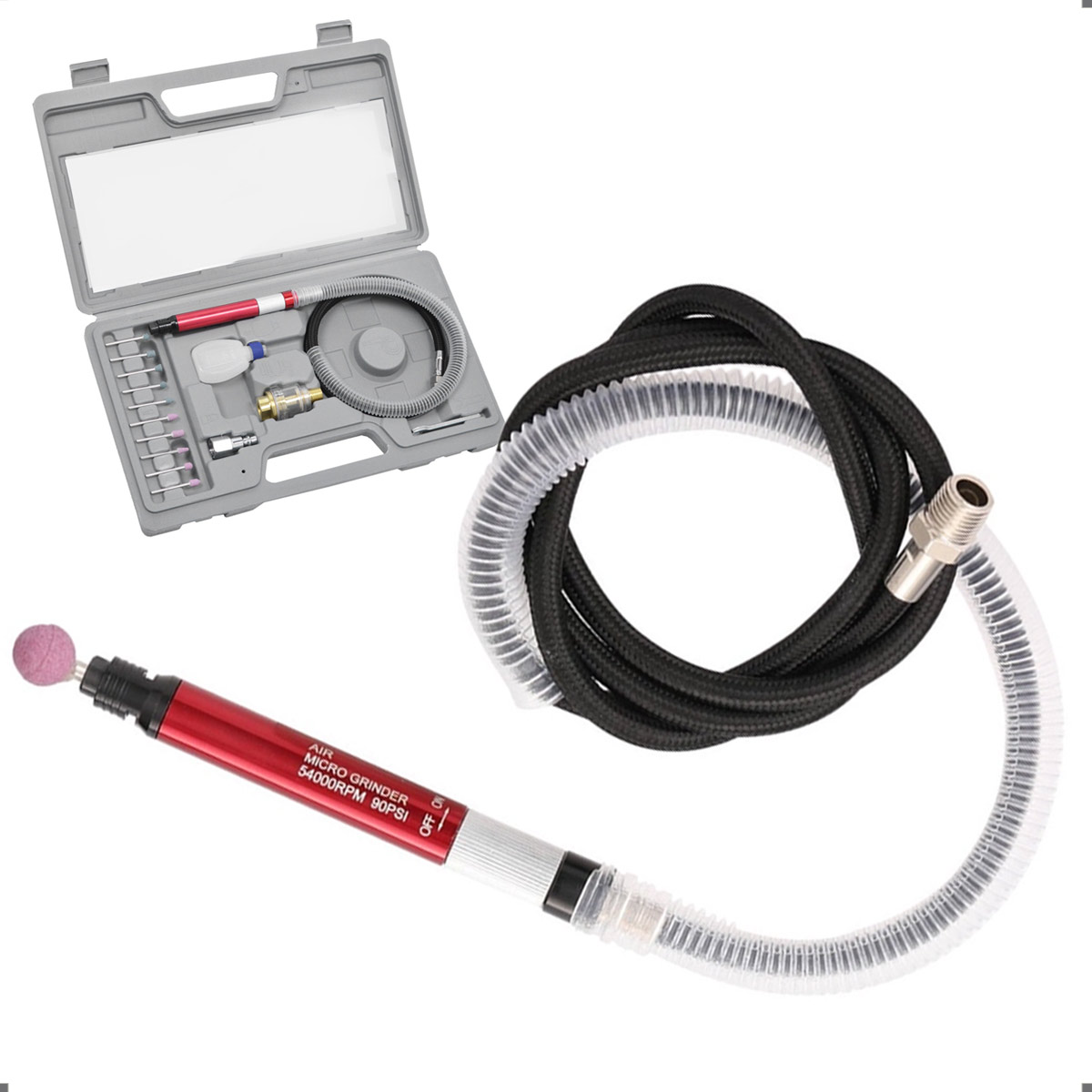 Comprar Micro Retífica Pneumática 1/8 Reta Tipo Caneta Mini Esmeril - a ...