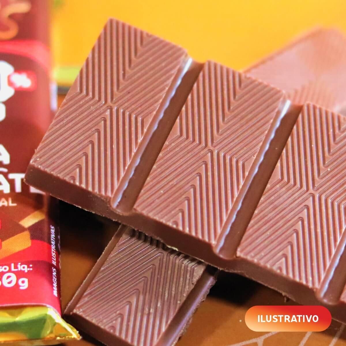 Comprar Chocolate 100% Cacau Zero Açúcar, Sem Lactose Sem Glúten 30g ...