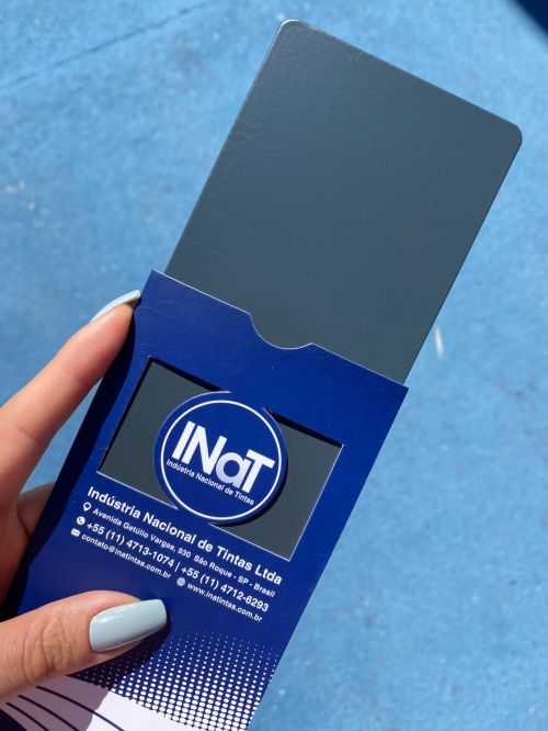 Tinta Eletrostática em Pó na cor Cinza