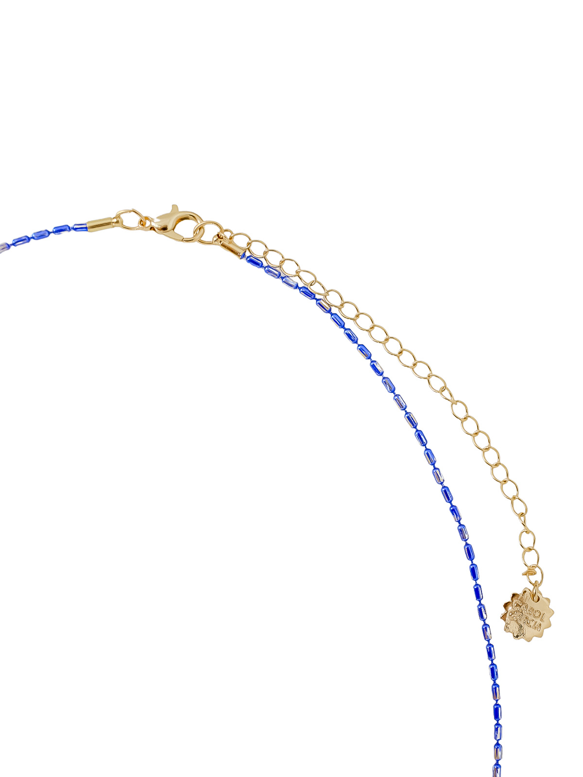 Colar azul de flores Buquê - a partir de R$103,55