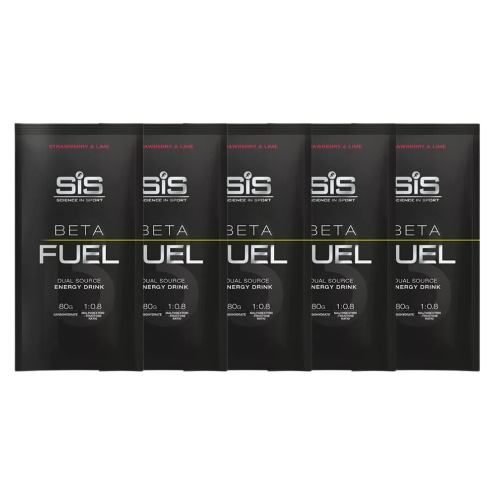 SIS Beta Fuel Morango: Isotônico 80g Carboidratos Energia