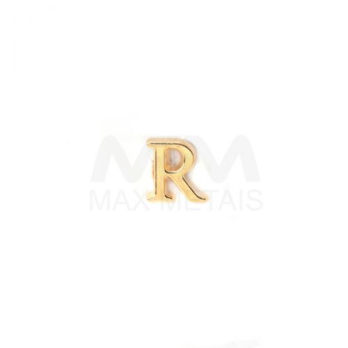 Comprar LETRA R DOURADO - a partir de R$1,28 - Max Metais
