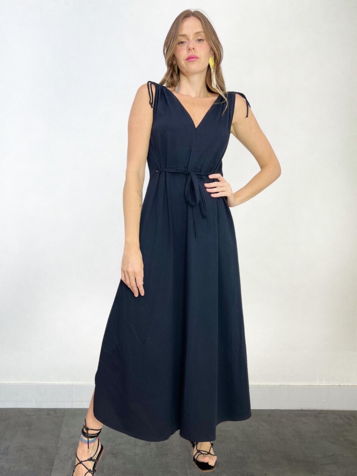 Vestido Midi de Malha de Algodão Premium Decote V Ajustável - a partir ...