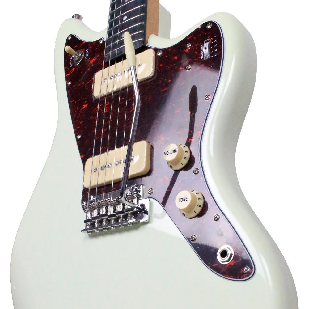 Comprar Guitarra Tagima TW-61 Jazzmaster OWH Olympic White Escudo ...