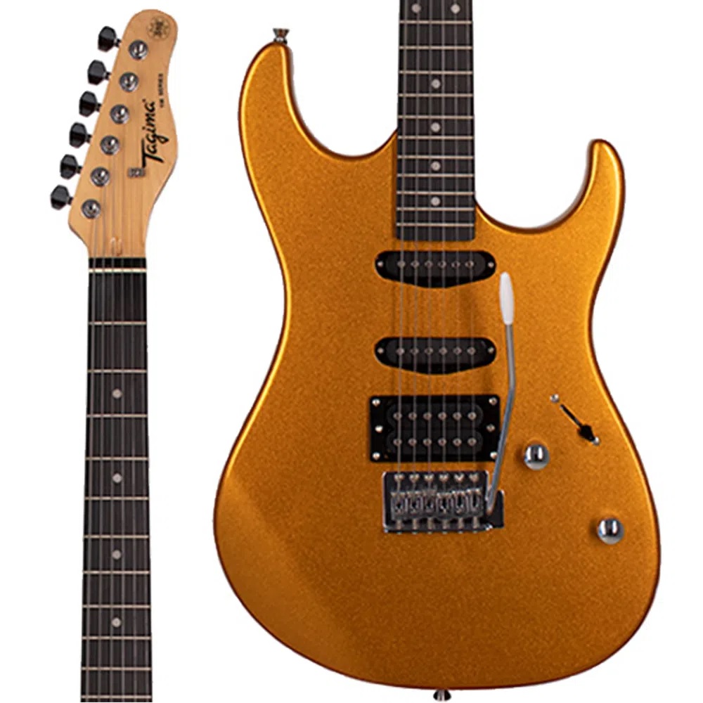 Comprar Guitarra Tagima TW Series TG-510 MGY Metallic Gold Yellow ...