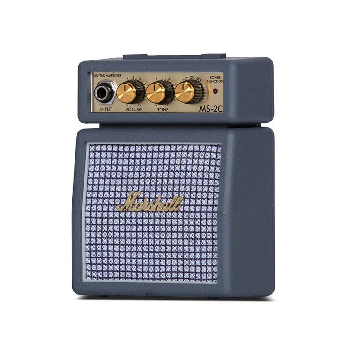 Comprar Mini Amplificador Marshall MS-2C Combo para Guitarra Cinza ...