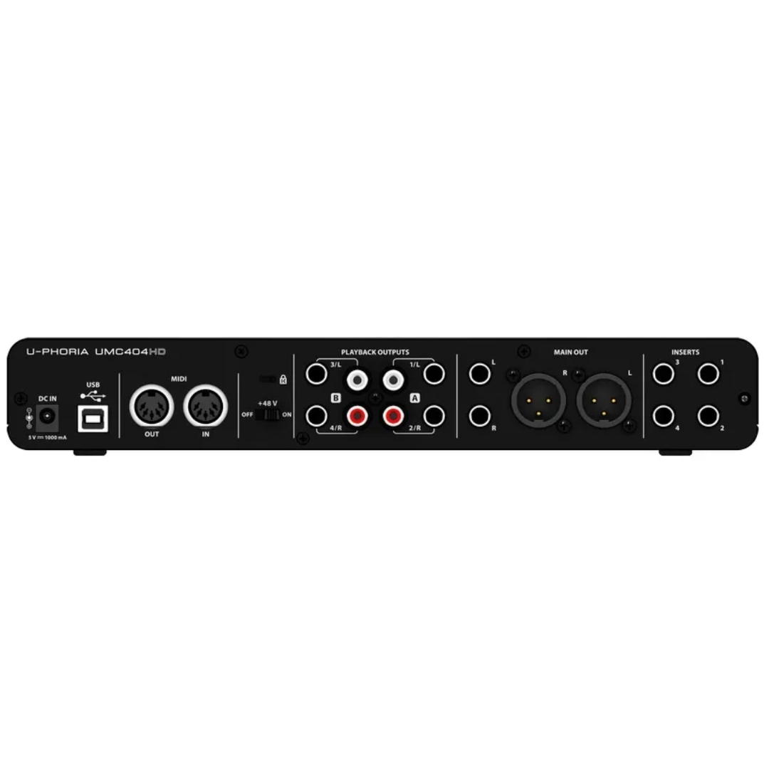 Comprar Interface de Áudio Behringer UMC404HD Usb - a partir de R$1.709 ...