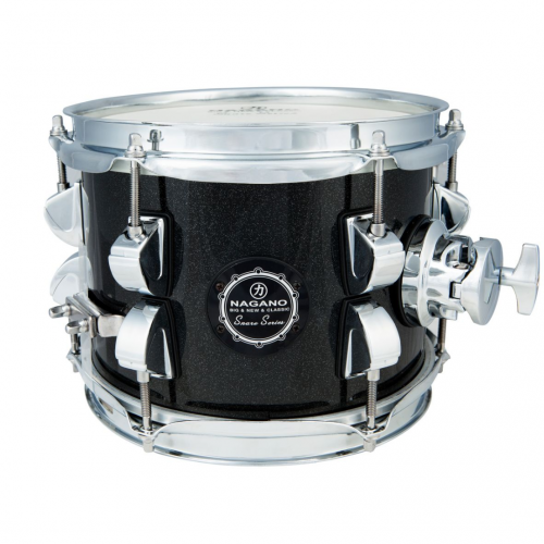Comprar Caixa Nagano Snare Series New Beat EBS 8X6 Preto Brilhante ...