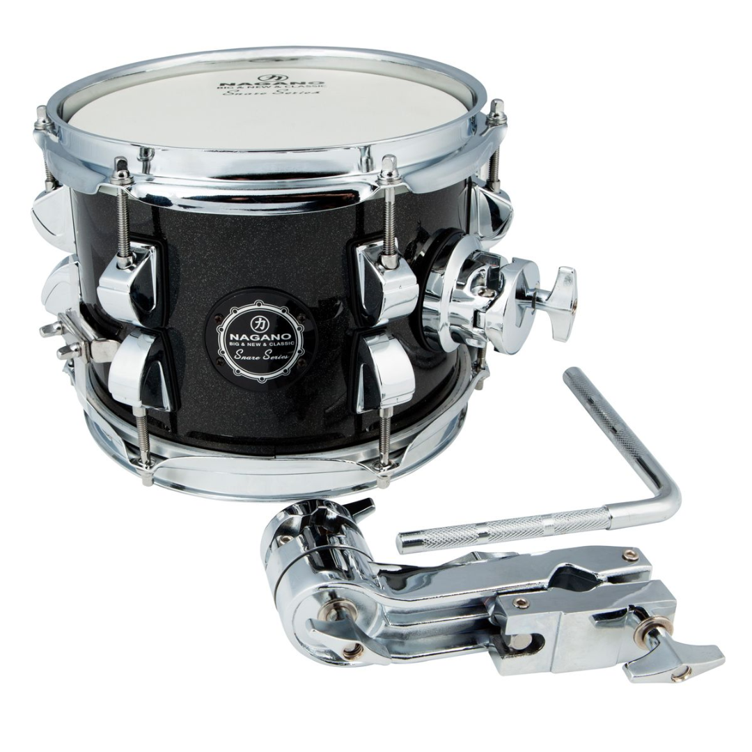 Comprar Caixa Nagano Snare Series New Beat EBS 8X6 Preto Brilhante ...