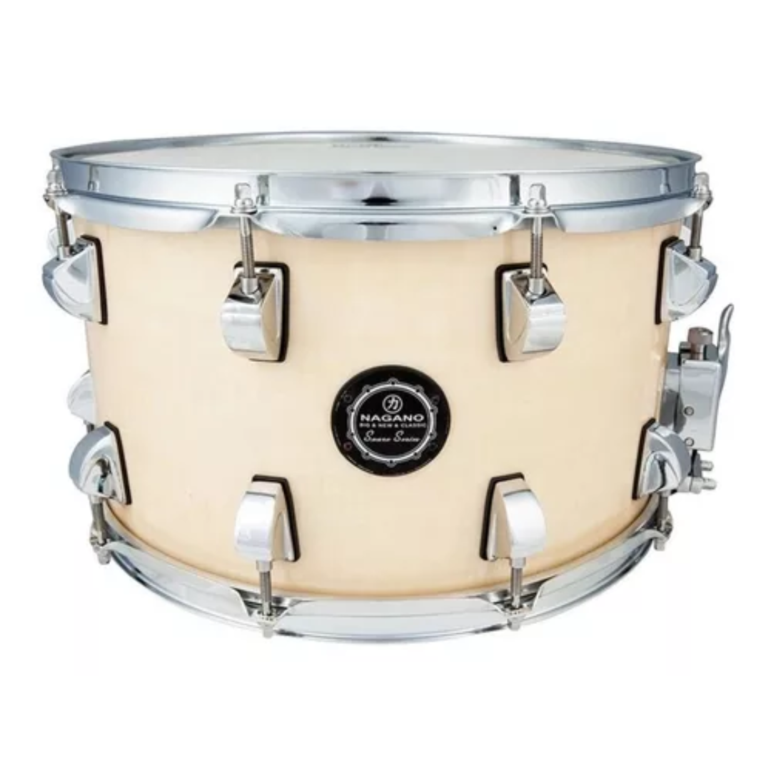 Comprar Caixa Nagano Snare Series Big Beat 14x8 Natural Clear - Armazém ...