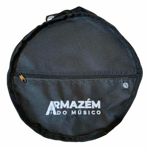 Comprar Capa Pandeiro 12 Polegadas Simples Preta - a partir de R$26,10 - Armazém do Músico