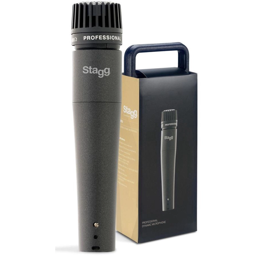 Comprar Microfone Dinâmico Cardioide Stagg SDM70 C/ Cabo XLR X XLR - a partir de R$215,10 ...
