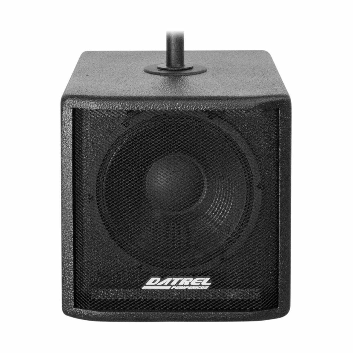 Comprar Kit Datrel Sub Grave Woofer Ativo + Passivo 12'' Preto - a ...