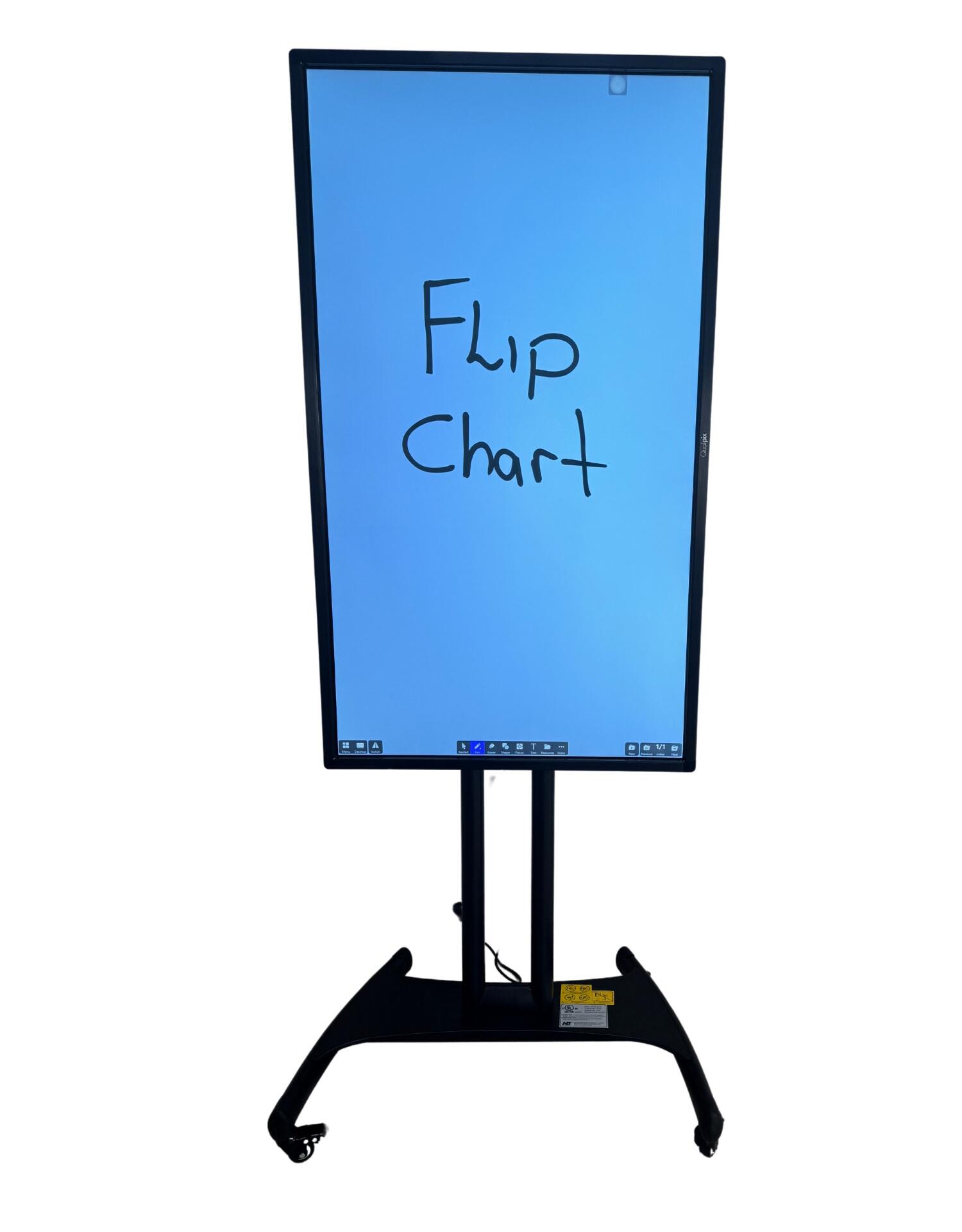 Comprar FLIP CHART DIGITAL - KIT COMPLETO DISPLAY 55" PC ACOPLADO E ...