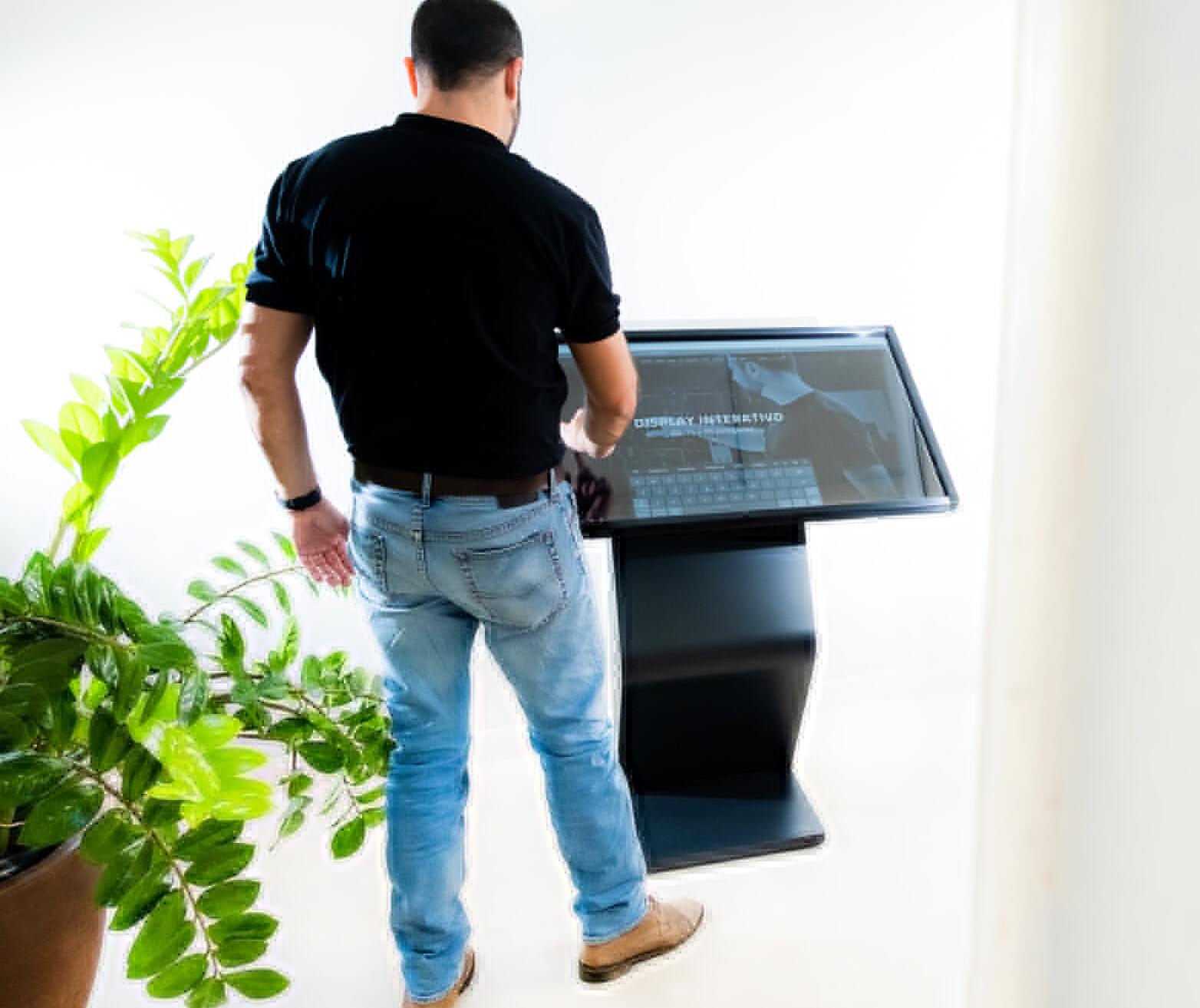 Comprar Totem Interativo (Display Qualipix+Base de Piso+OPS-PC Windows ...