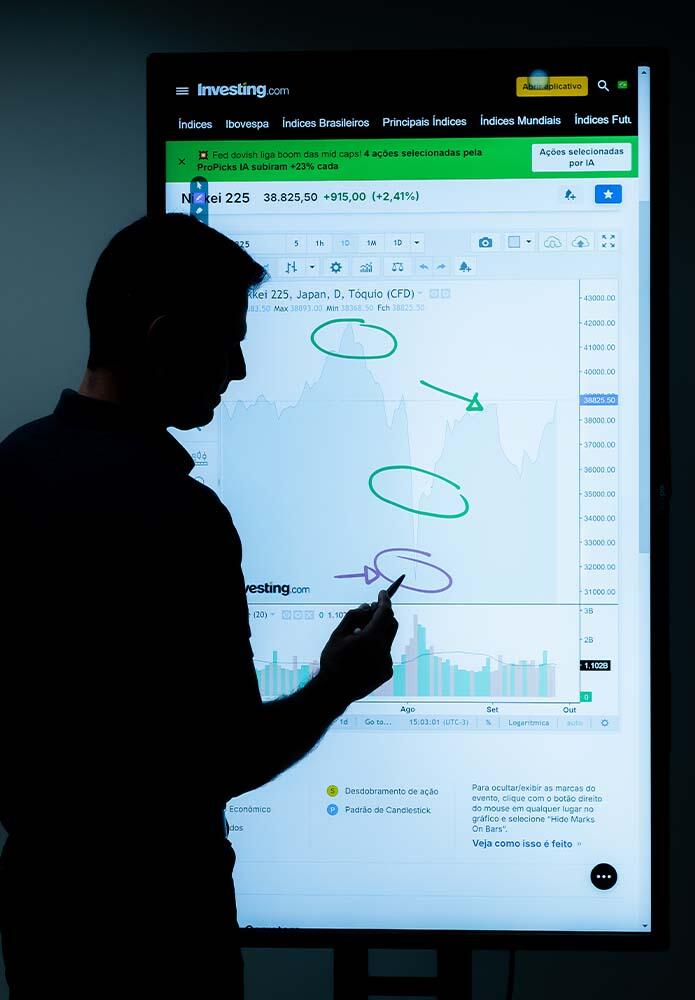 Flip Chart Digital 43" e 55" - Qualipix