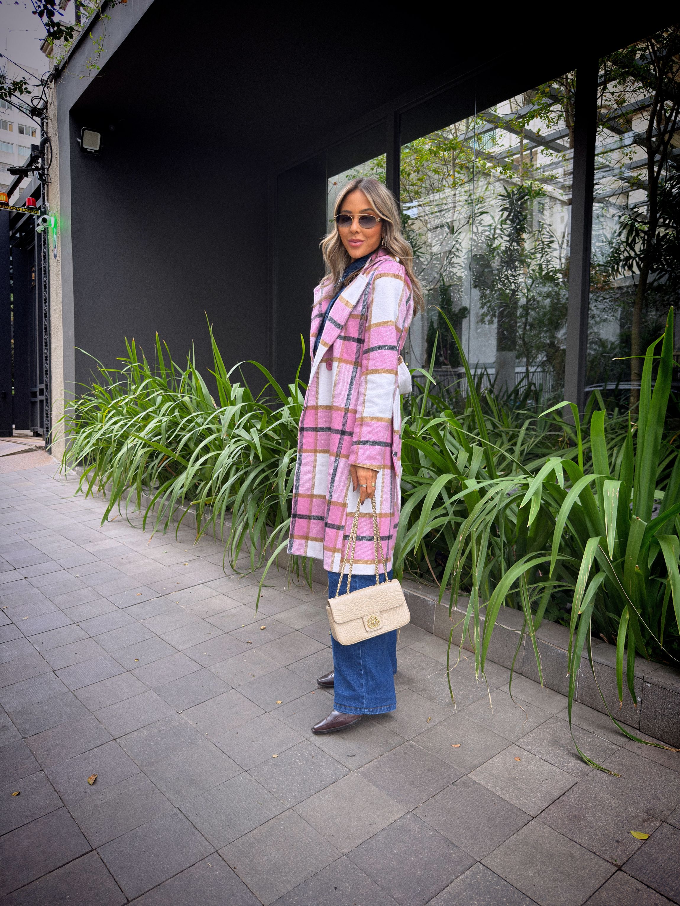 Comprar Casaco Sobretudo Chicago Rosa - kethlenlorena.com.br