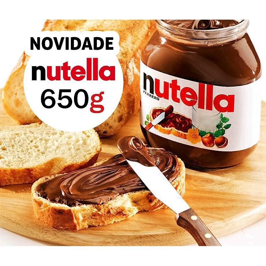 Creme De Avelã Nutella Pote Grande 650g - Original