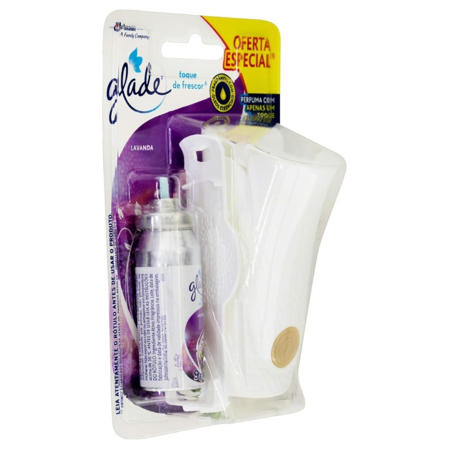 Comprar Aparelho Odorizador + Refil Lavanda 12ml Glade - Real Entrega