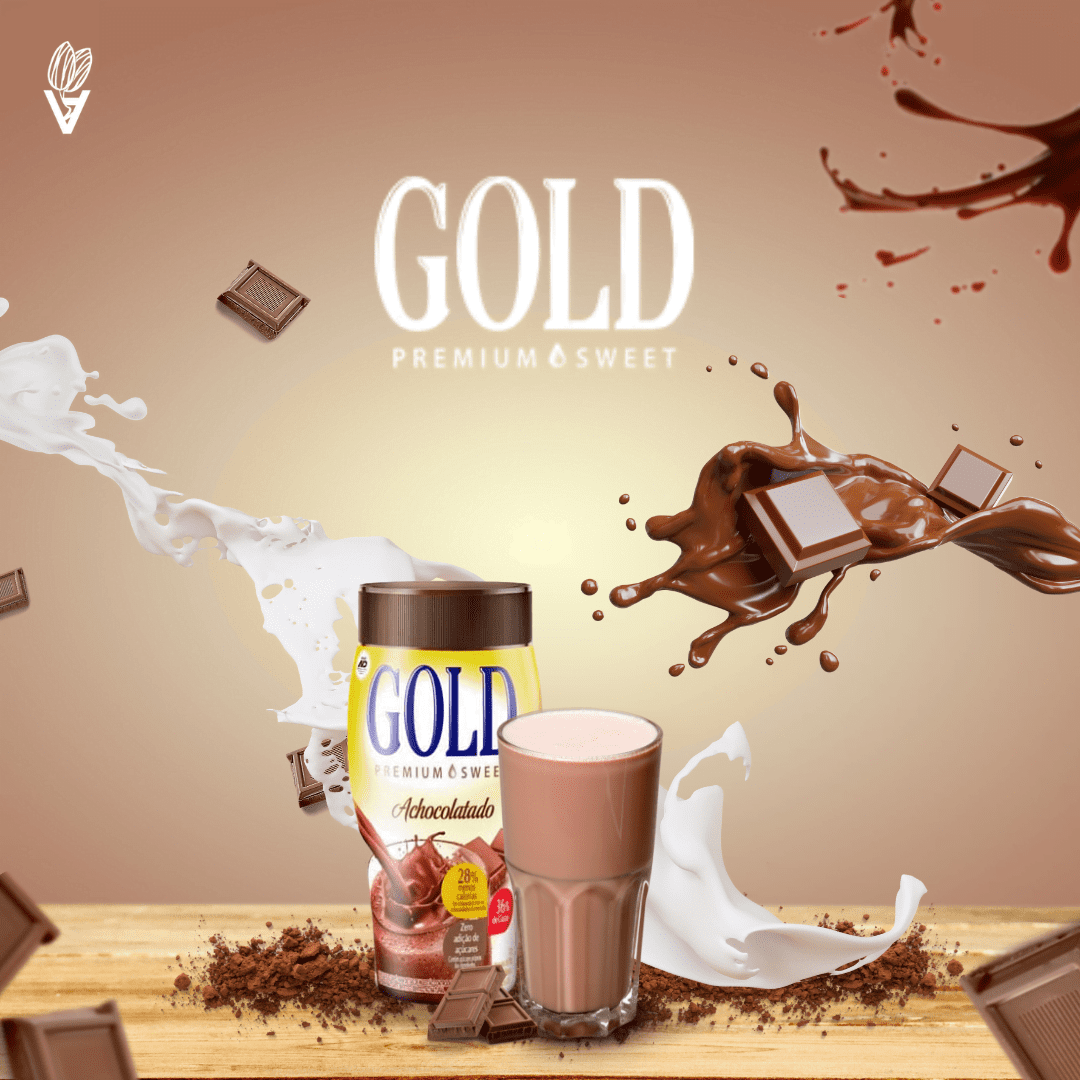 Comprar Achocolatado Diet Em Pó Gold Vitaminado Premium Sweet 200g ...