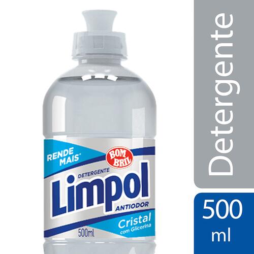 Comprar Detergente Limpol Líquido Cristal Com Glicerina 500ml - Real Entrega