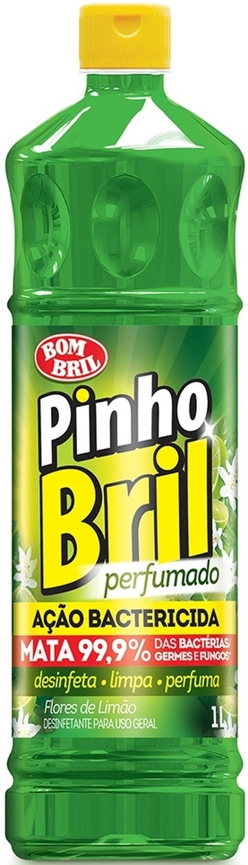 Comprar Desinfetante Pinho Bril Plus Flores Limão 1 Litro Bombril ...