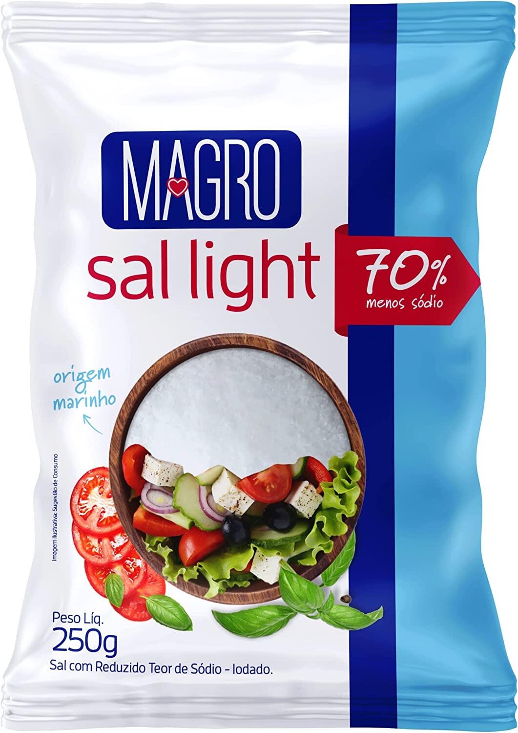 Comprar Sal Ligth 70% Menos Sódio Ligthsweet 250g Magro - Real Entrega