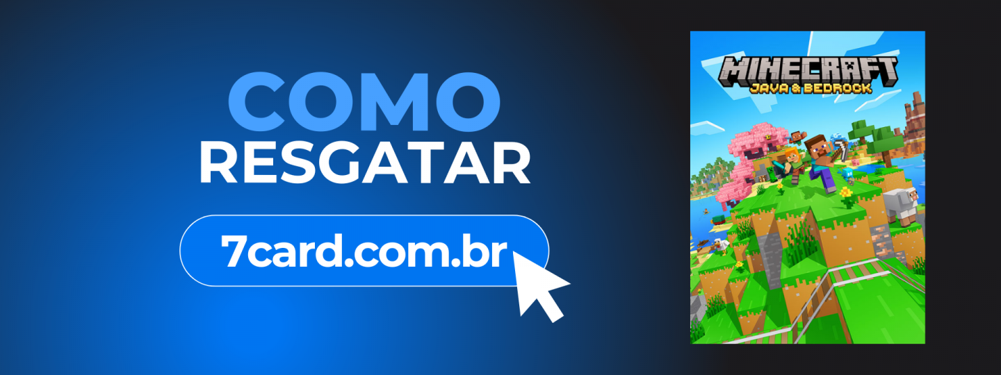 Como Resgatar seu Código do Minecraft Java & Bedrock Edition: Um Guia Completo - 7Play, tudo ...