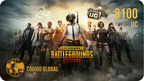 Comprar PUBG Mobile 8100 UC Código Global - R$557,95 - Comprar Gift Card PlayStation | Recargas ...