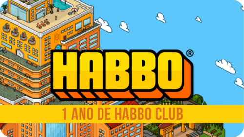 Comprar Habbo Gift Card 1 ano de Habbo Club Brasil - R$159,95