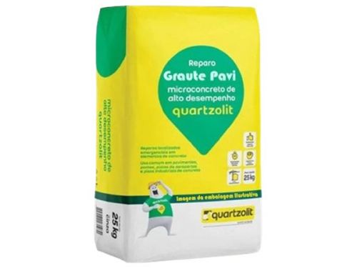 Microconcreto Graute Pavi Saco 25kg - Quartzolit