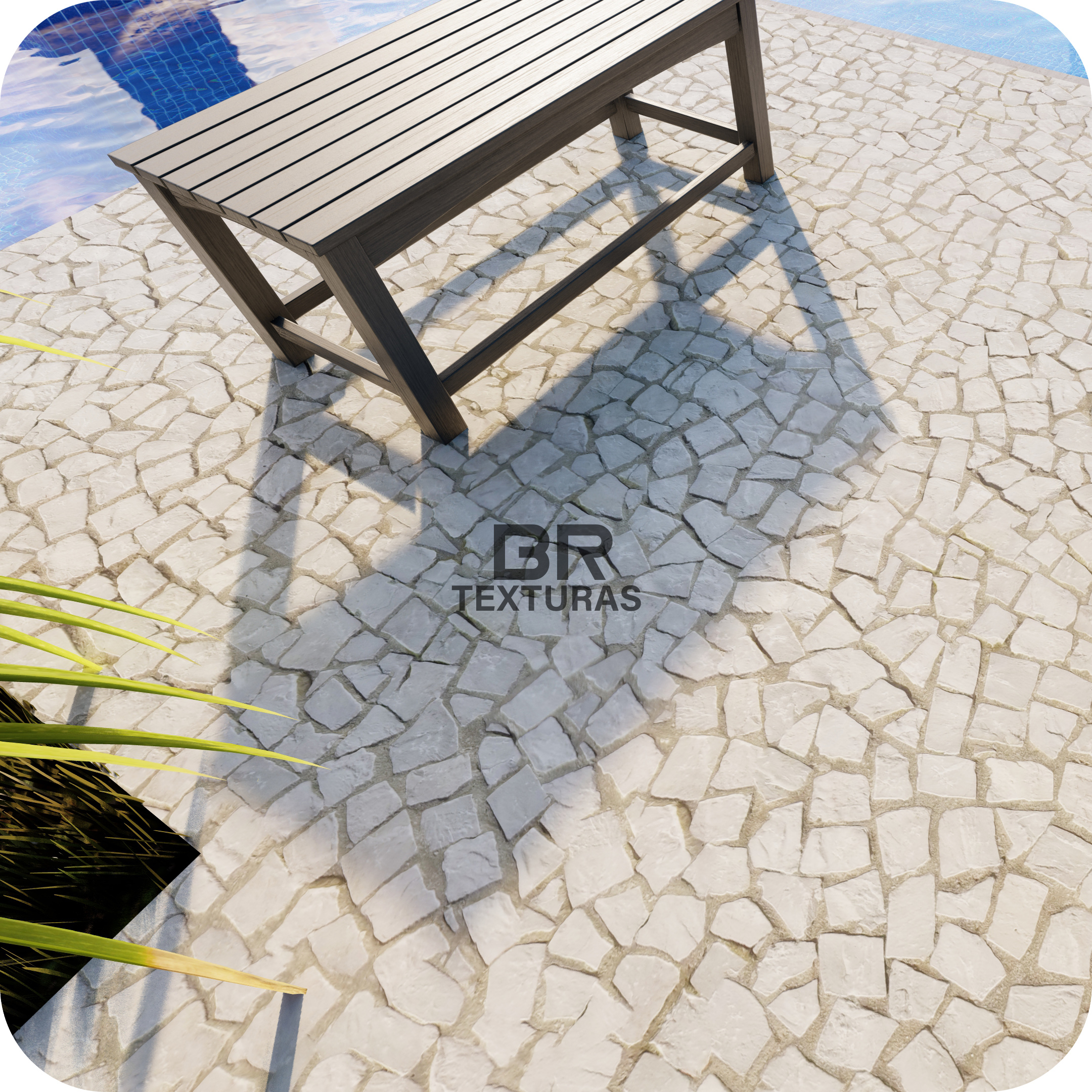 Comprar TEXTURA PEDRA PORTUGUESA BRANCA PBR - R$15,00 - Brasil Texturas ...