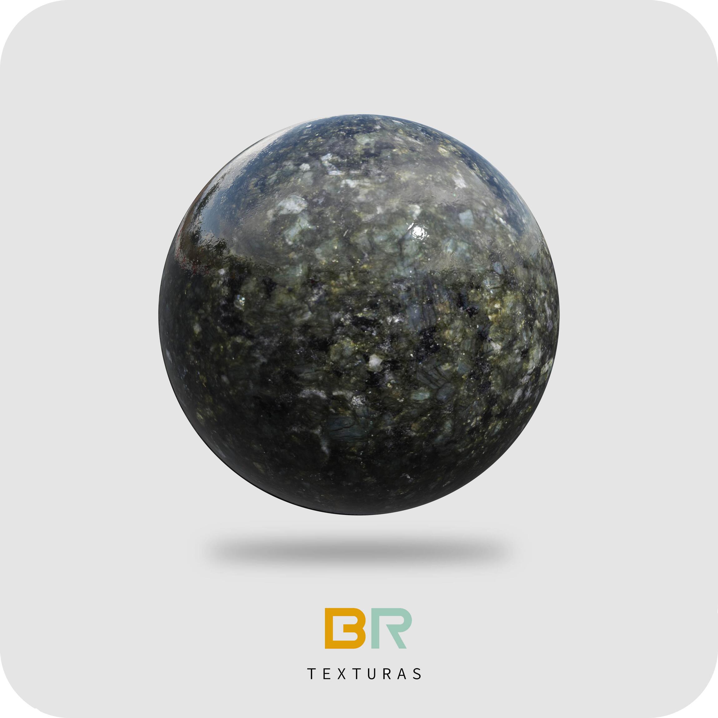 Textura de Granito Verde Ubatuba - Alta Resolu??o para Projetos 3D