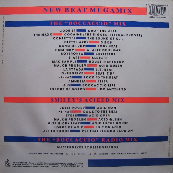 Comprar NEW BEAT MEGAMIX - Compilação - R$180,00 - SKYLAB MUSIC STORE