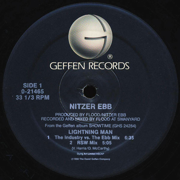 Comprar NITZER EBB - Lightning Man / Shame - R$200,00 - SKYLAB MUSIC STORE