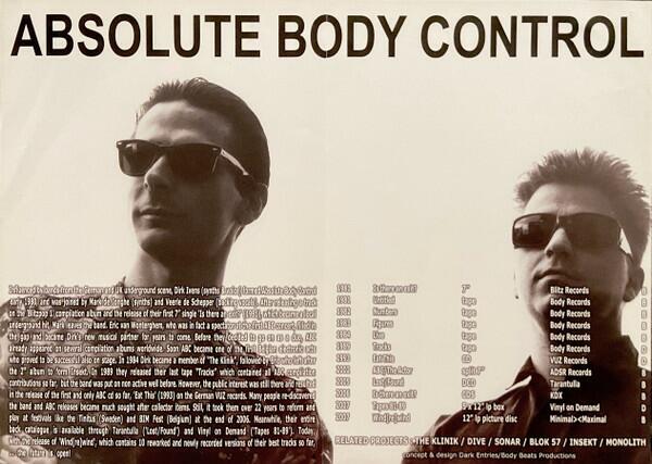 Comprar ABSOLUTE BODY CONTROL - Wind[Re]Wind (AUTOGRAFADO!) - R$470,00 ...