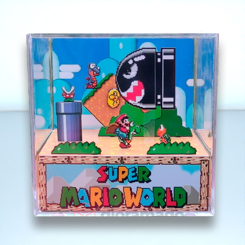Comprar Cubo Diorama Super Mario World - a partir de R$56,05
