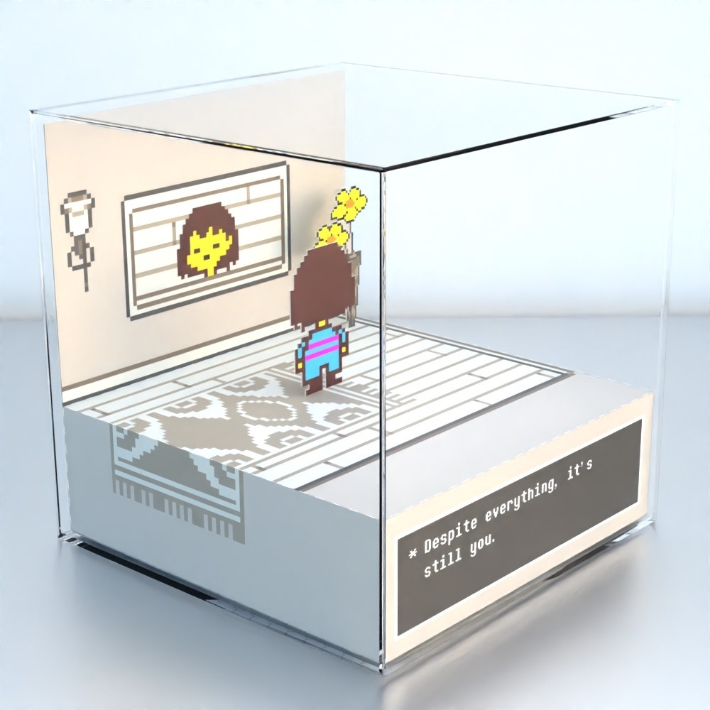 Comprar Cubo Diorama Undertale - a partir de R$56,05 - Dioramado