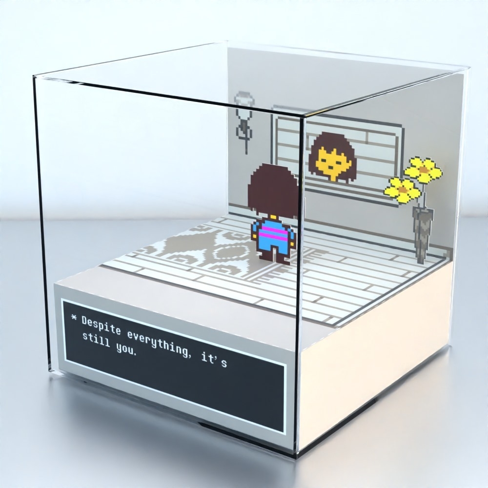 Comprar Cubo Diorama Undertale - a partir de R$56,05 - Dioramado