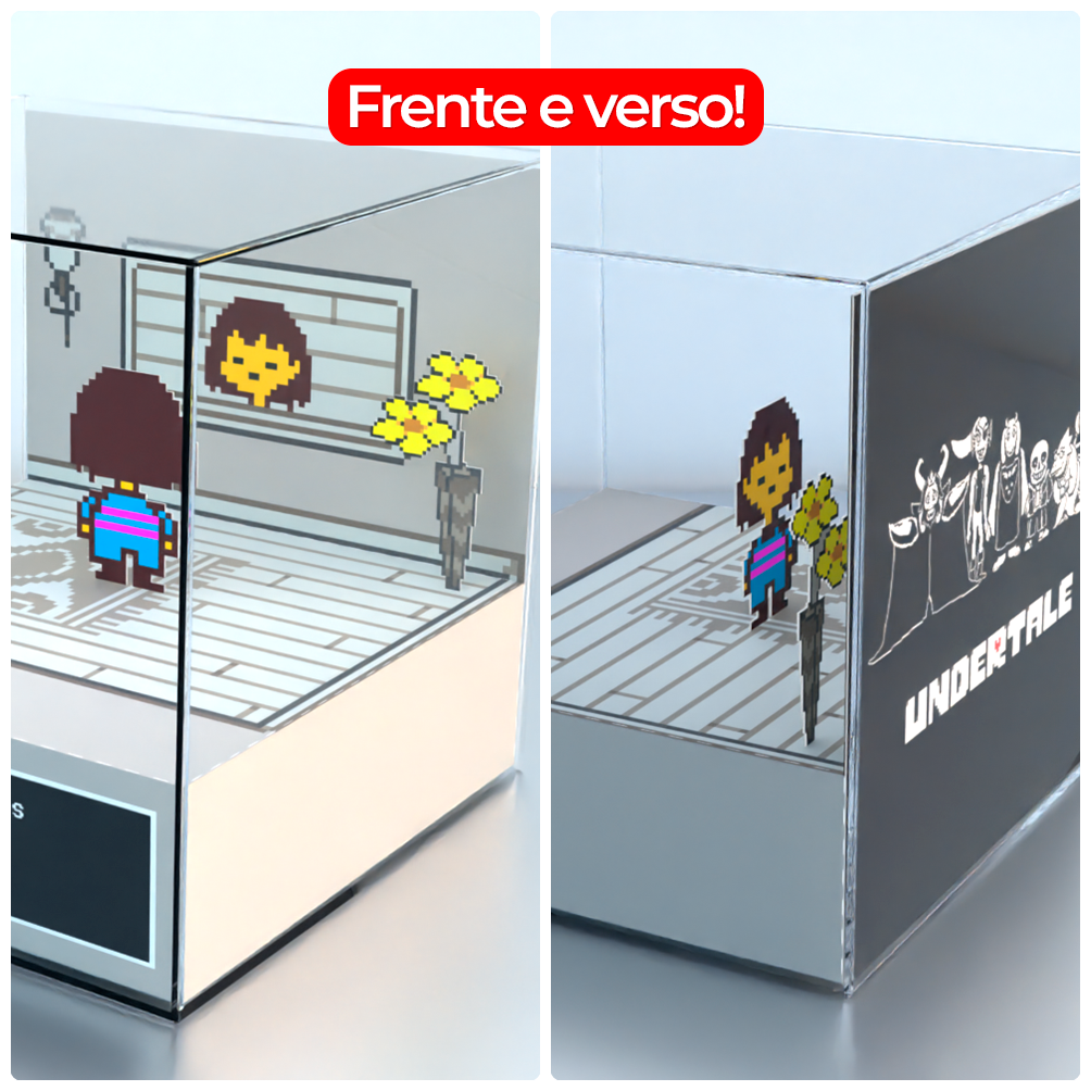 Comprar Cubo Diorama Undertale - a partir de R$56,05 - Dioramado