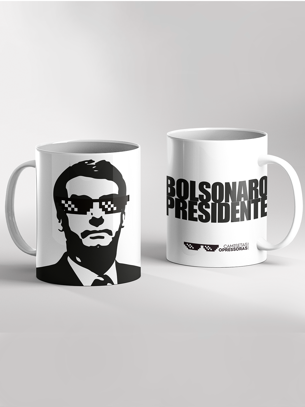 Comprar Caneca - Bolsonaro Presidente - R$39,90 - Camisetas Opressoras