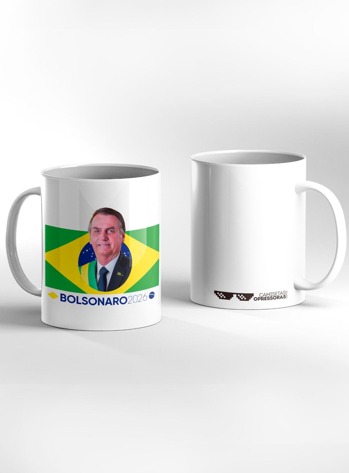 Comprar Caneca - Bolsonaro 2026 - R$39,90