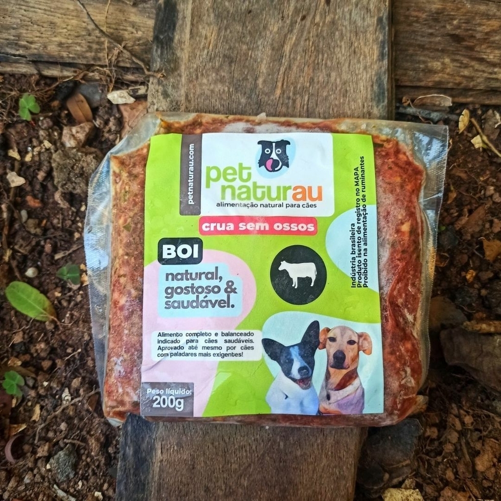 Alimentação natural crua de boi - a partir de R$12,25