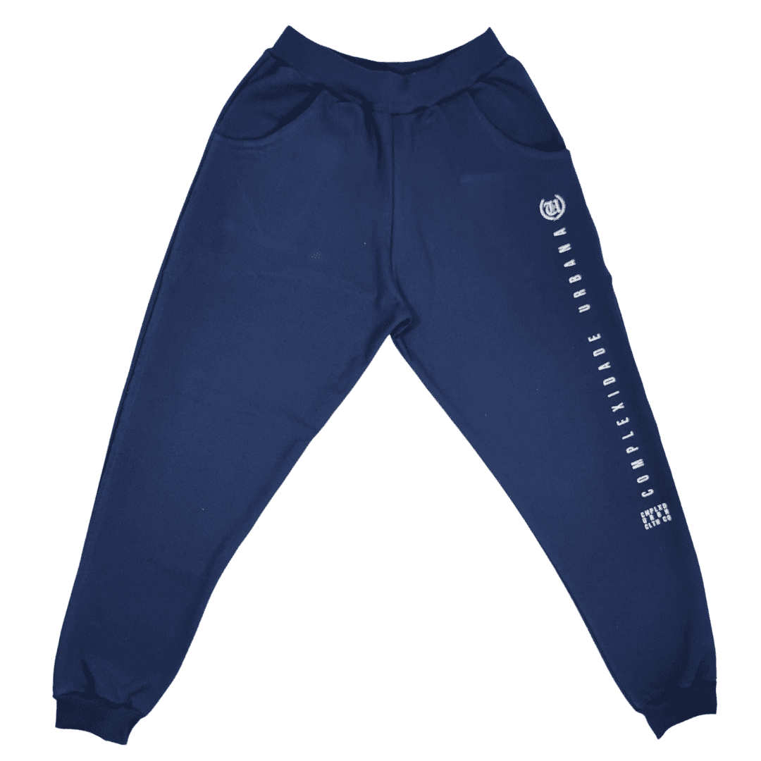 Calça de moletom Azul marinho - R$130,00
