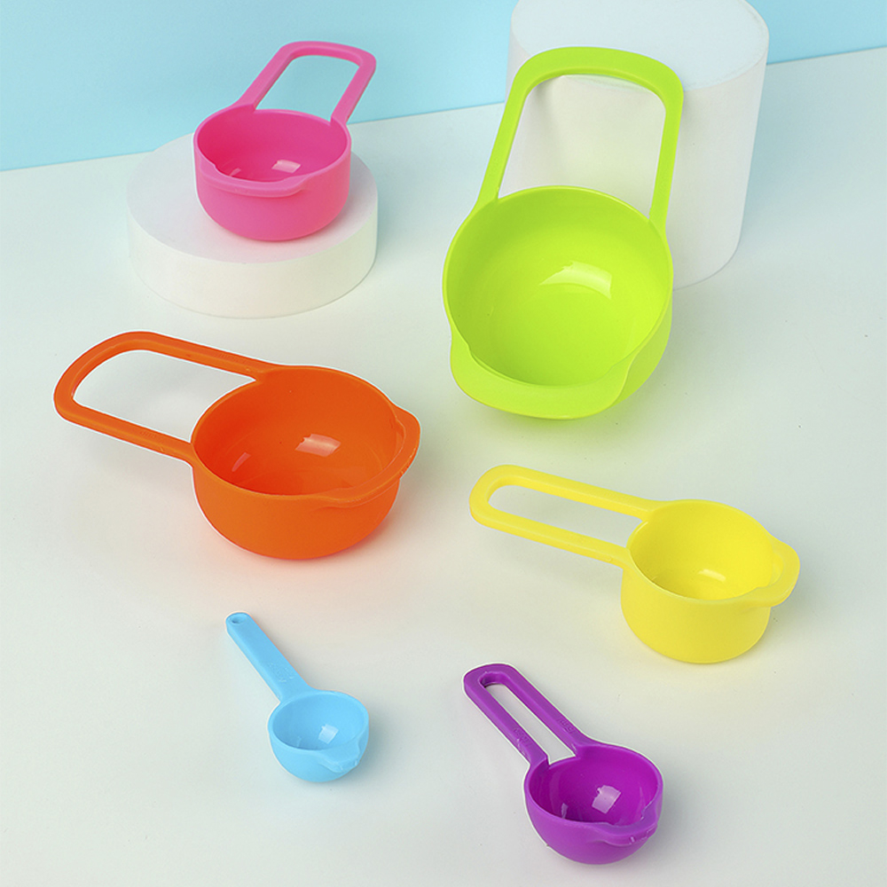 Comprar Colheres de Medida Coloridas 6 unid Cod 0100034141 - a partir ...