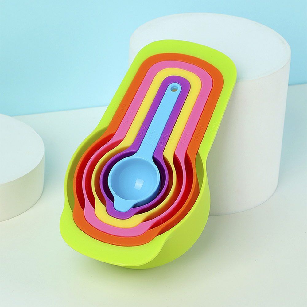 Comprar Colheres de Medida Coloridas 6 unid Cod 0100034141 - a partir ...